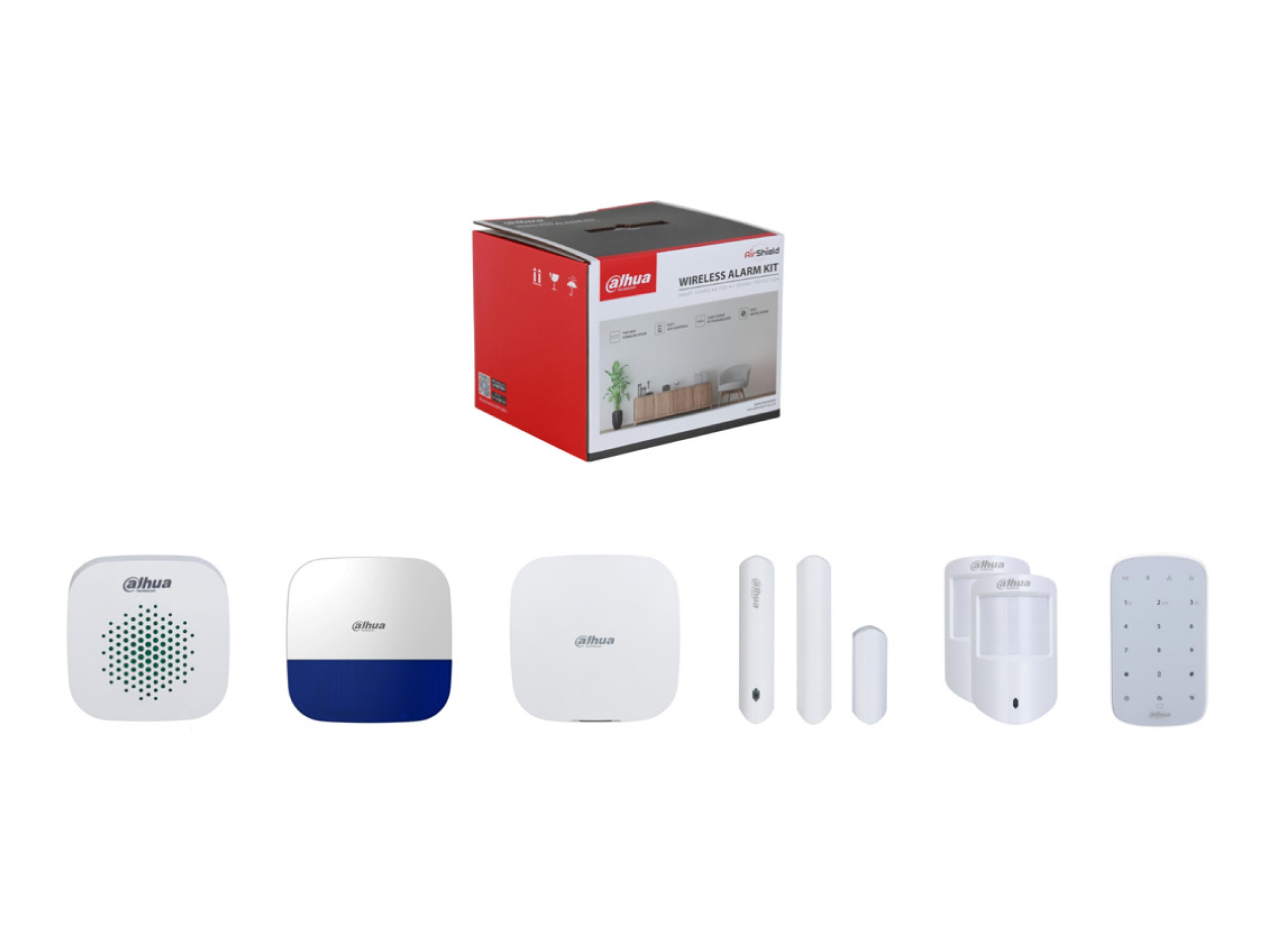 ALARM KIT-With Keypads-V2 - Dahua AirShield